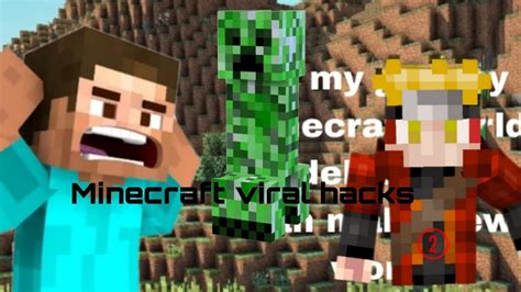 Minecraft Viral Hacks Part 1 Youtube