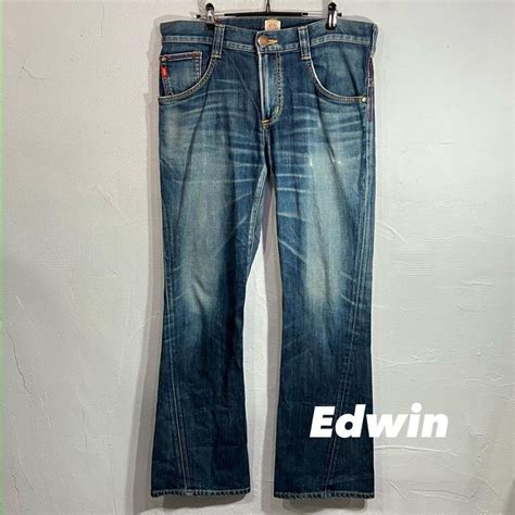 에드윈 디테일 로고 데님팬츠 헬로마켓