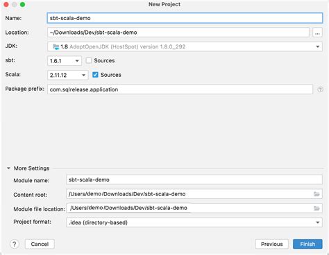 Create Scala Sbt Project Using Intellij Idea Step By Step Sqlrelease