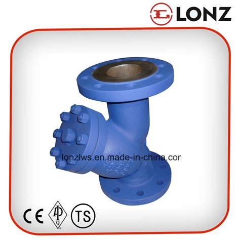 DIN Stainless Steel CF M CF Flanged Y Type Strainer Cast Steel Strainer And Wcb Y Strainer