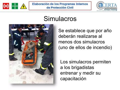 Elaboración de programas internos de protección civil PPT