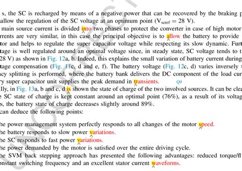 ∧ sc voltage a simulation results b experimental results ∧ battery