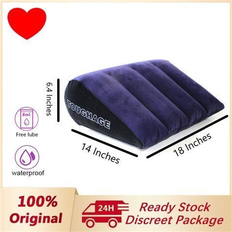 Sex Toys Magic Triangle Sex Pillow Couple Posture Inflatable Shopee