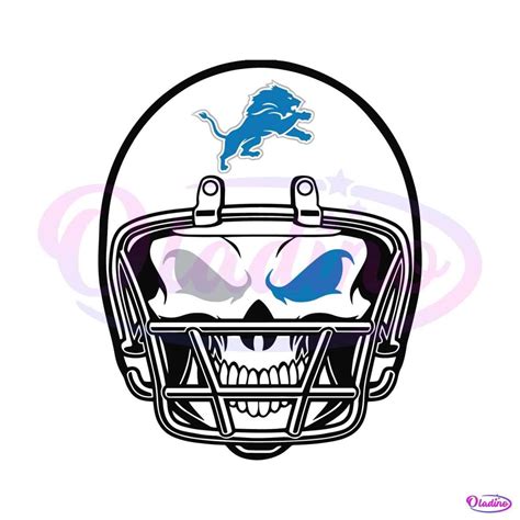 Detroit Lions Nfl Ball Logo Svg Lisa Delgado Medium