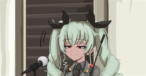 Anchovy Anchovy Girls Und Panzer Chiyomi Anzai Duce Pixiv