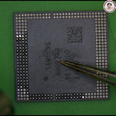 Samsung Double Decker Ic Cleaning And Reballing Artist Samsung Double Decker Ic Cleaning And
