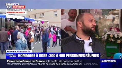 On ne trouve pas les mots le père de Rose prend la parole après la