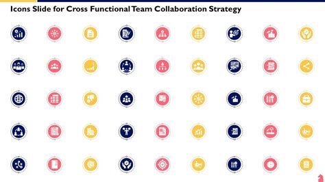 Icons Slide For Cross Functional Team Collaboration Strategy Ppt Icon Designs Download Ppt Slide