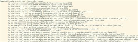 Socketexception Connection Reset Csdn博客