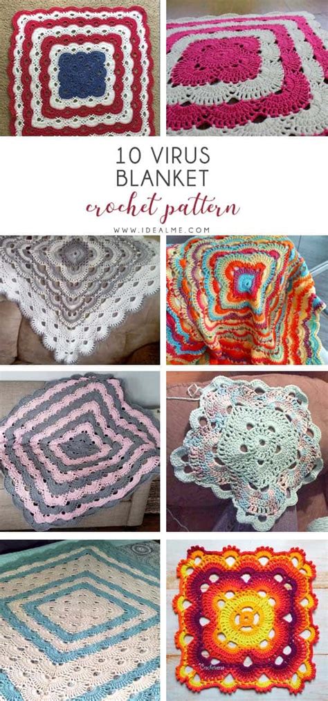 10 Virus Blanket Crochet Patterns Ideal Me