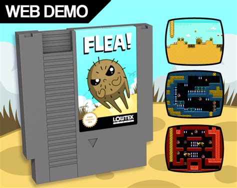 Flea Nes Game Demo By Lowtekgames