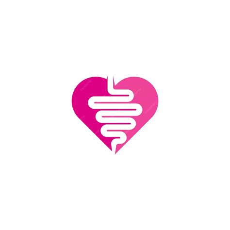 Symbole Des Intestins Pour Lillustration De Licône Vectorielle Du