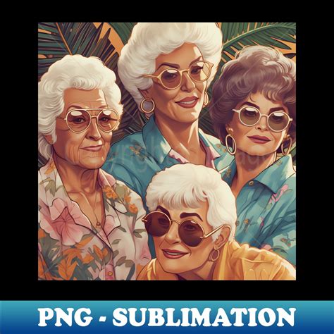 Golden Girls Fan Art Artistic Sublimation Digital File S Inspire