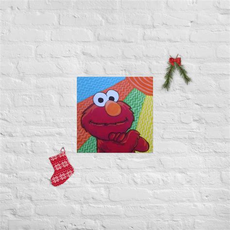 Elmo Pose Poster — Sundreya