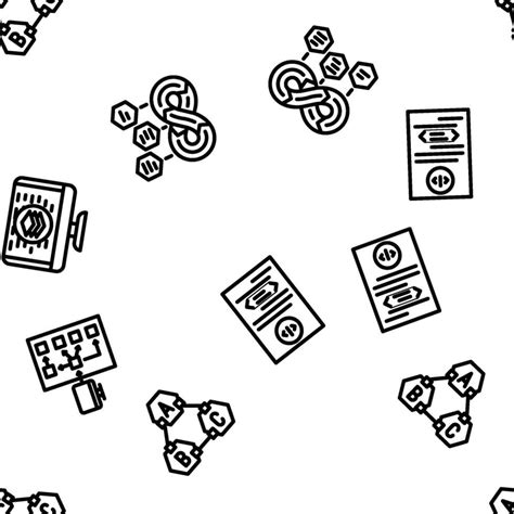 Software Compute Engineer Vector Seamless Pattern 32831128 Vector Art