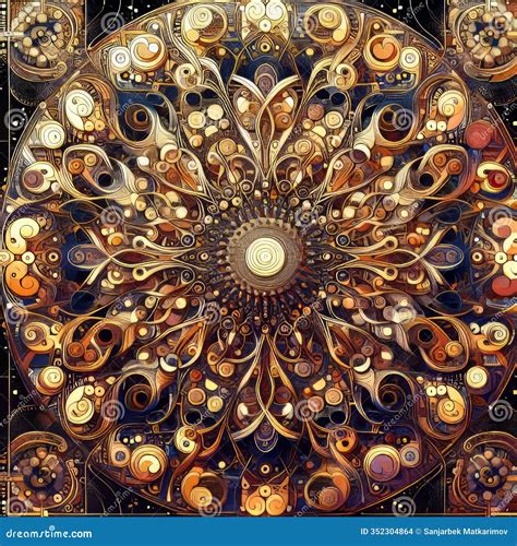 Algorithmic Art Creations Art Created Through Algorithms And Cod Stock