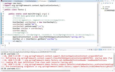 Spring框架实验一spring实验报告 Csdn博客