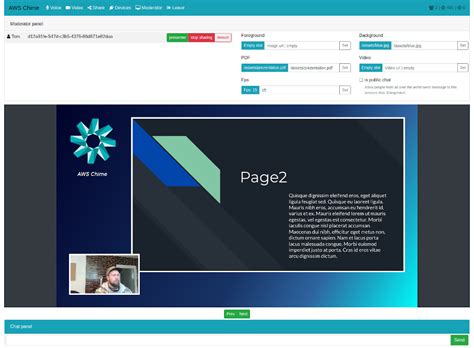 Github Kiboaws Chime Webclient Aws Chime Webclient Using Vuejs