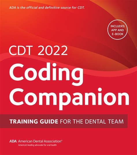 CDT 2022 Coding Companion Training Guide For The Dental Team
