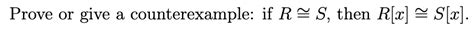 Solved Prove Or Give A Counterexample If Rs Then Chegg