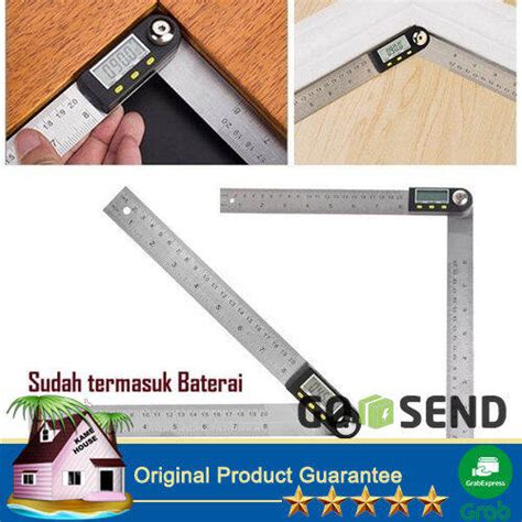 Digital Protactor Finder Penggaris Siku Stainless Steel Lazada Indonesia