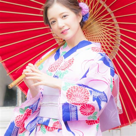 5 桃色地に矢絣と菊