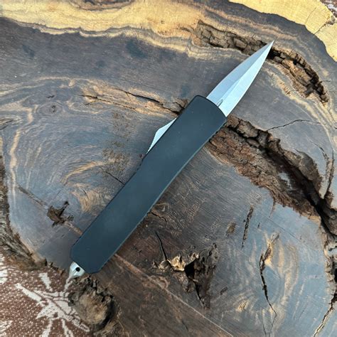 Microtech Venomtech Otf Auto D E Black Stonewash Standard Vt 10 Pre