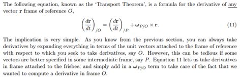 Question On The 3d Kinematics Equation