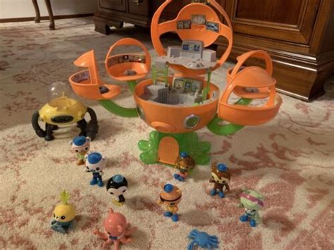 Octonauts Sea Slime Octopod Playset Plus Figures Lights And Sounds Work 4689890074