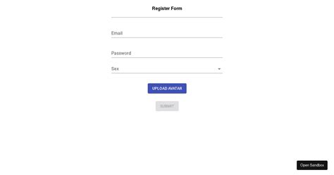 Formik Validation Handle Backend Response Codesandbox