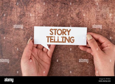 Text Sign Showing Story Telling Internet Concept Method Of Limiting