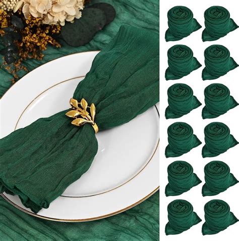 30 Stuks Gaas Kaasdoek Servet Vintage Boho Hand Geverfd Katoen