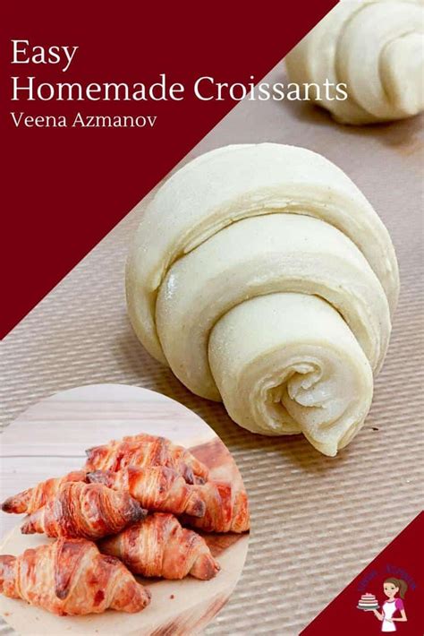Homemade Croissants Recipe Veena Azmanov