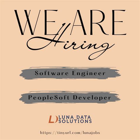 Luna Data Solutions Inc On Linkedin Opportunities Luna Techjobs
