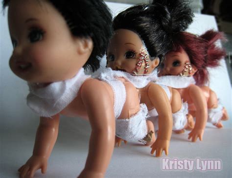 Human Centipede Doll 16 Steps With Pictures Instructables