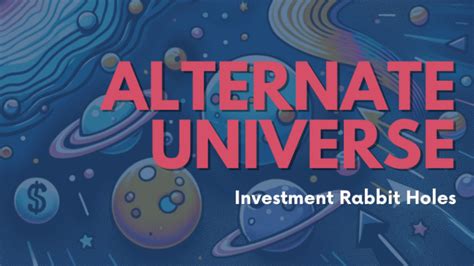 Alternate Universe Monthly Roundup