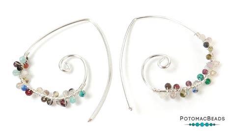 Bubblegum Earrings Diy Jewelry Making Tutorial By Potomacbeads