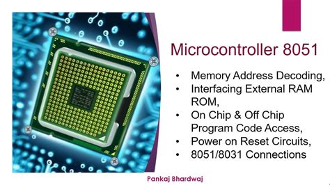 KEE602 Microcontroller 8051 Memory Address Decoding Interfacing External RAM ROM On Chip Off ...