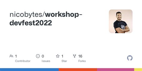 Github Nicobytes Workshop Devfest