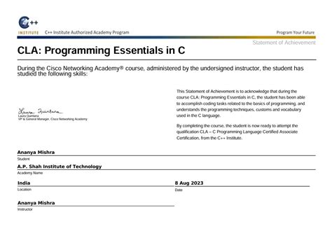 Ananya Mishra On Linkedin Cisco Cprogramming