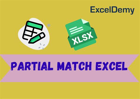 Partial Match Excel Exceldemy