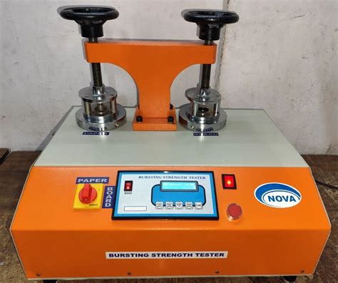 Digital Double Head Analogue Bursting Strength Tester Micro Grade