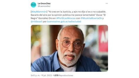 Fuerte Defensa De Oscar Negro González Oro A Jey Mammón Sacarlo De