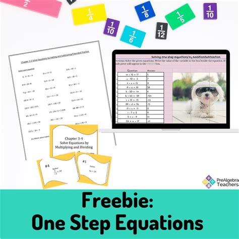 One Step Equations Lesson Plan Middle School Math