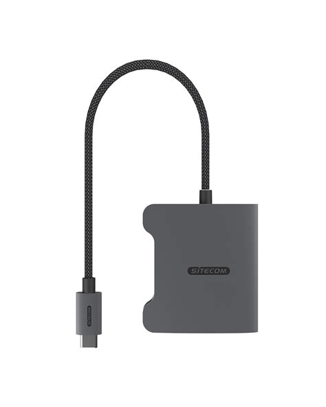 Sitecom USB C To Dual HDMI Adapter