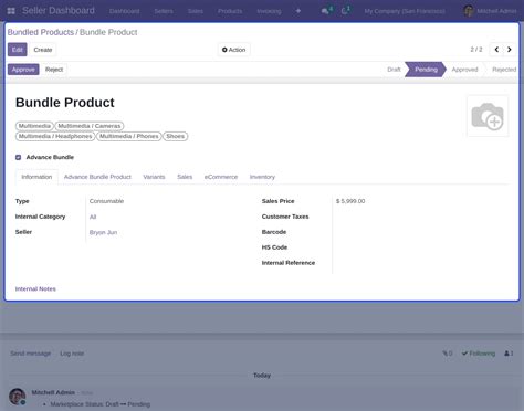 Odoo Marketplace Advanced Bundle Product WebKul