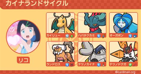 ポケモンsv シングルs13 Tn リコ 最終805位 最終レート1924 カイナランドサイクル くま林のブログ