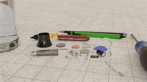 Small Insignificant Objects 3d Model Cgtrader