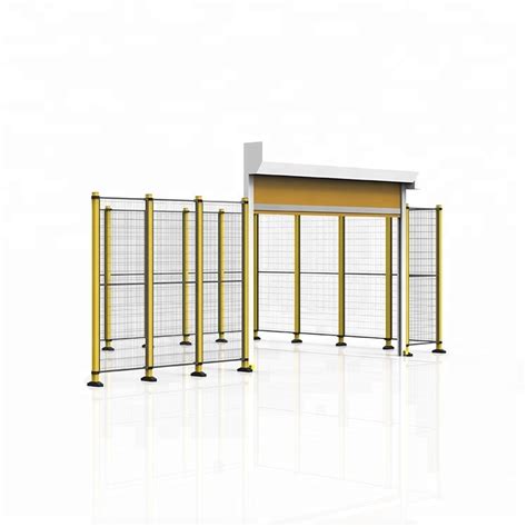 Industrial Safety Fencing Machine Perimeter Guarding Fence Gate Fence