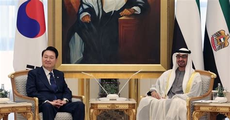 속보 대통령실 “uae의 300억달러 투자 어음 아닌 현금금주 윤곽 발표”